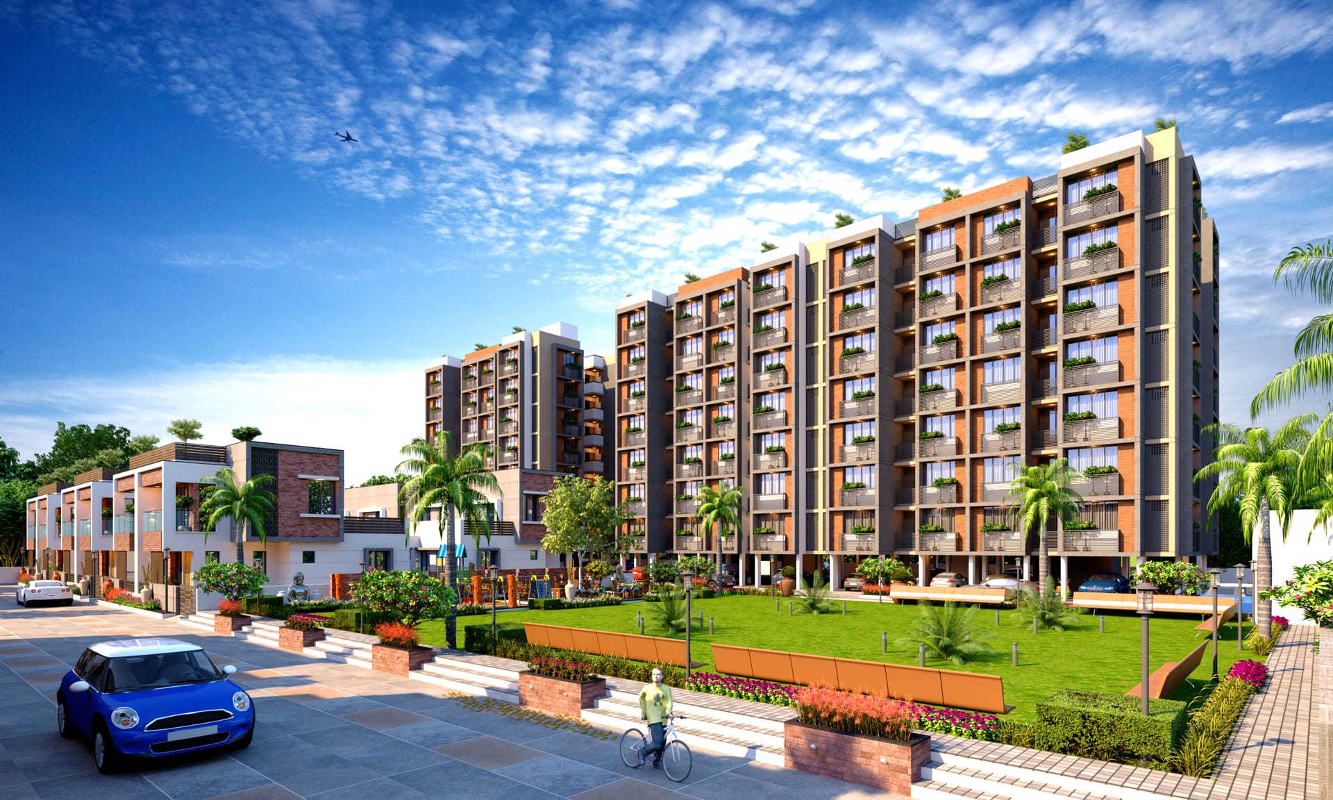 Jeet Residency 2 & 3 BHK Luxurious Flat & Bunglows - Jeet Enterprise