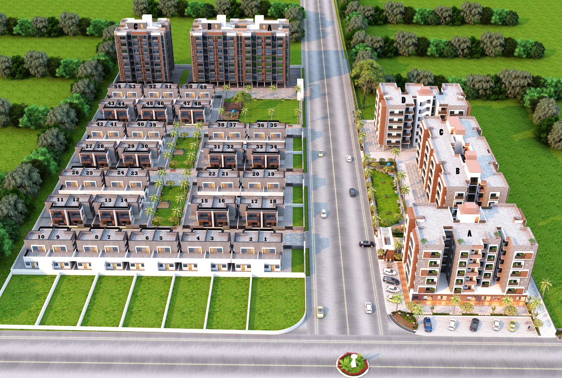 Jeet Residency 2 & 3 BHK Luxurious Flat & Bunglows - Jeet Enterprise